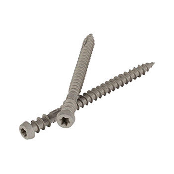 TOPLoc™ Grey Composite Decking Screws | DeckPlus
